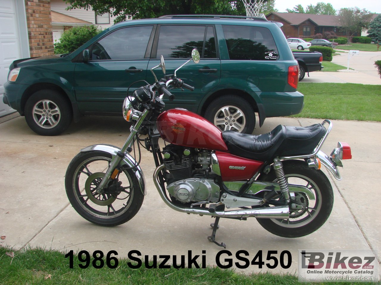 Suzuki GS 450 L poster
